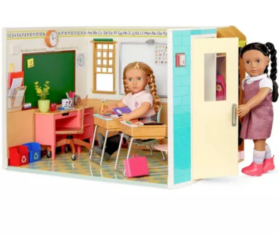 Our Generation Awesome Academy School Room Set for 18 inch Dolls for ...