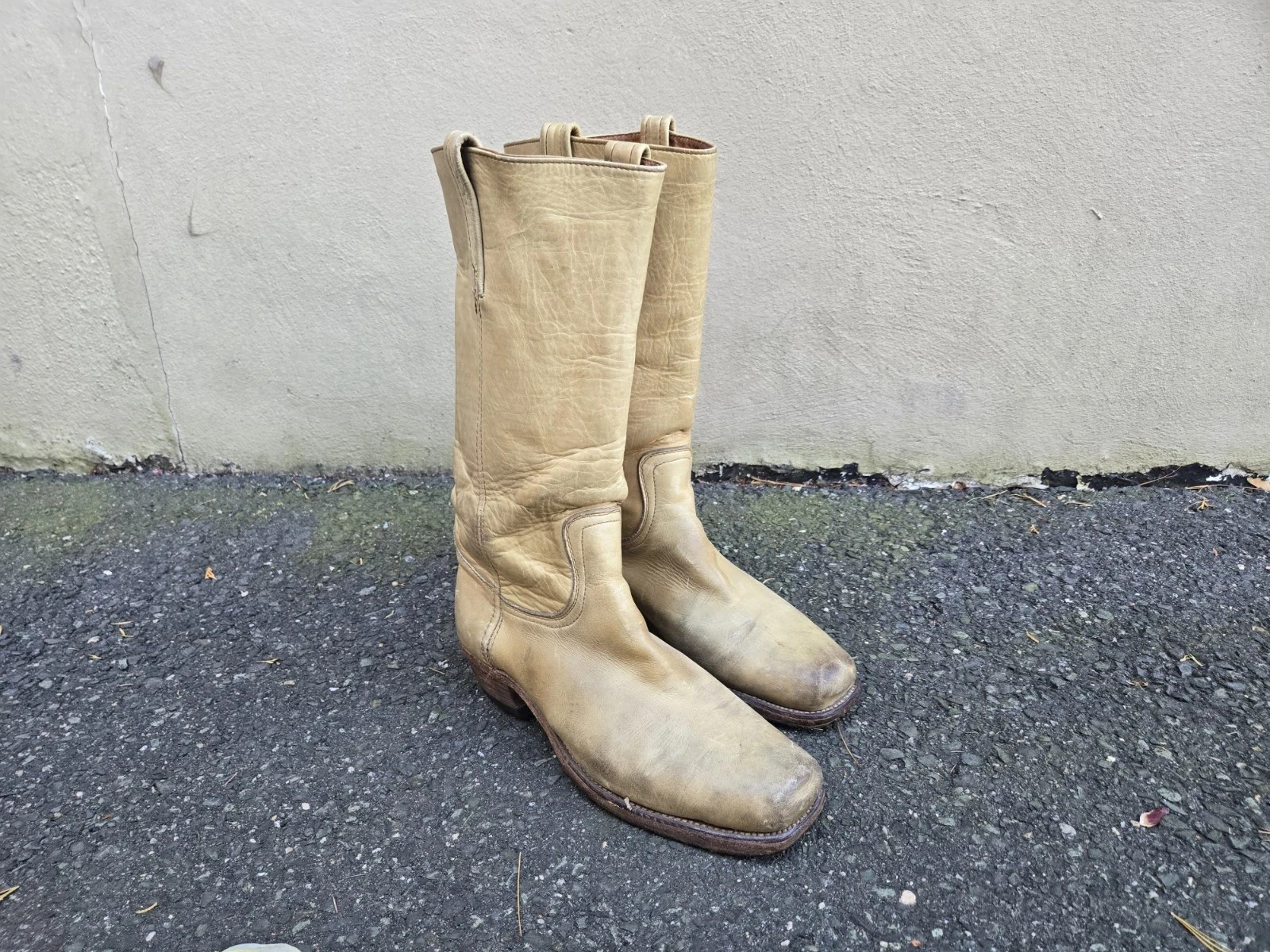 Frye Black Label Campus Boots 70's Banana Made in USA… - Gem