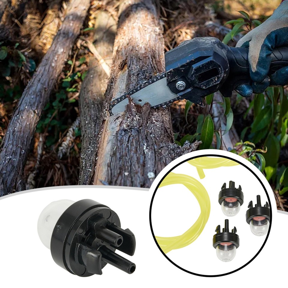 Fuel System Kit For Primer Bulb and 2x Fuel Pipes for Chainsaw For 235 ...