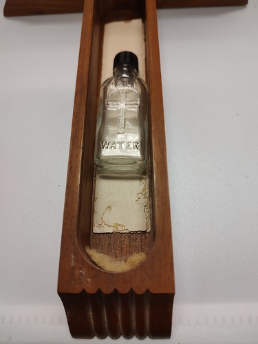 Crucifix Sick Call Kit Exorcism Last Right Holy Water Catholic Priest ...