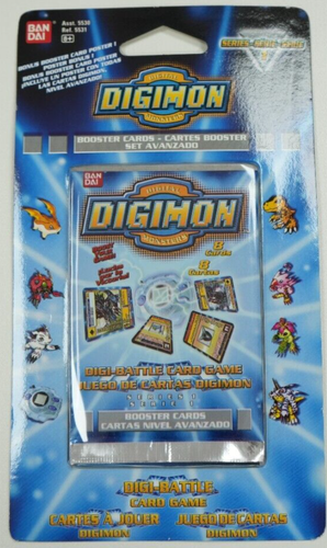 Digimon Card Game Series 1 Booster Pack - Vintage 1999 Blister Pack | eBay