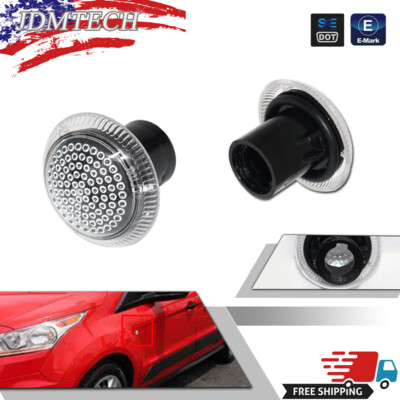 For 2010-2021 Ford Transit Connect Side Fender Turn Signal Light ...