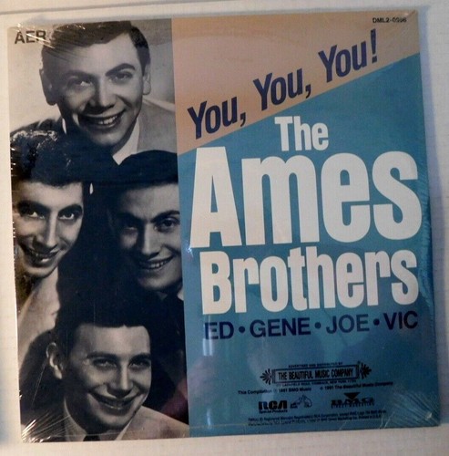 SEALED 1991 LP The Ames Brothers Ed-Gene-Joe-Vic "You, You, You!" RCA ...