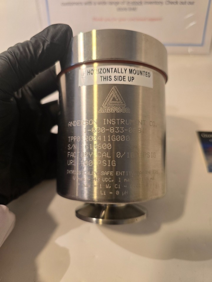 Anderson Instrument Company Negele Pressure Transmitter | eBay