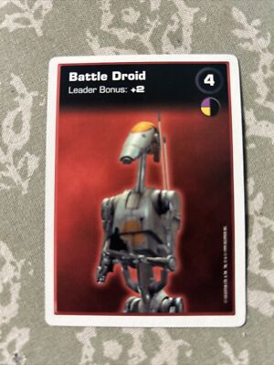 1999 Star Wars Episode 1 Customizable Card Game Card Battle Droid! | eBay