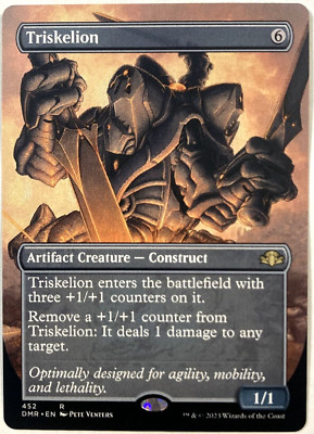 MTG Triskelion *BORDERLESS* Dominaria Remastered 452 NM | eBay