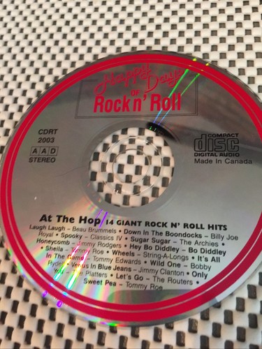 Happy Days of Rock N Roll At The Hop CD - 14 Hits Volume 3 | eBay Australia