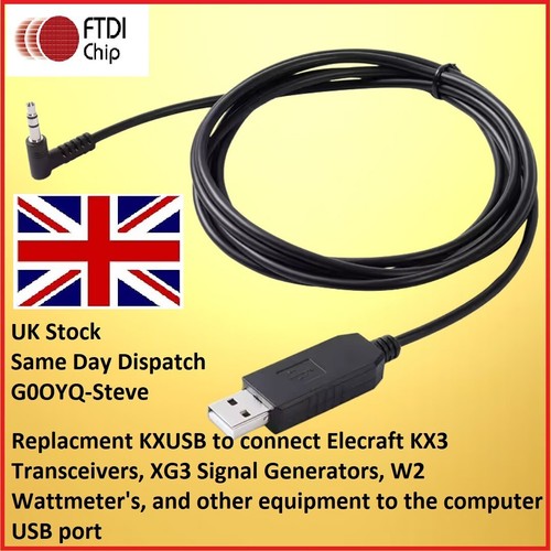 FTDI USB CAT Programming cable for Elecraft KX2 KX3 XG3 W2 - KXUSB ...