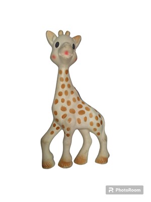 Vtg Rubber Giraffe Baby Toy Still Squeaks | eBay