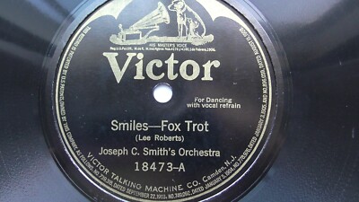 Joseph C. Smith's Orchestra 78rpm single 10-inch Victor Records #18473 ...