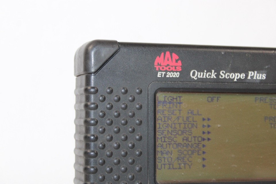 Mac Tools Tektronix Oscilloscope Quick Scope Plus ET2020 Diagnostic Kit ...