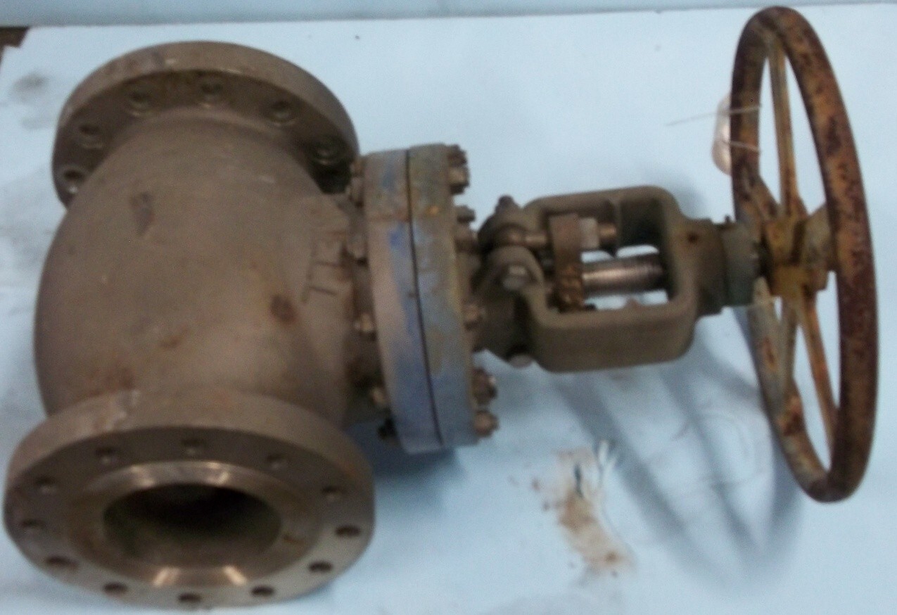 WM POWELL CO. 6” 300 FLANGED CF8M GLOBE VALVE | eBay