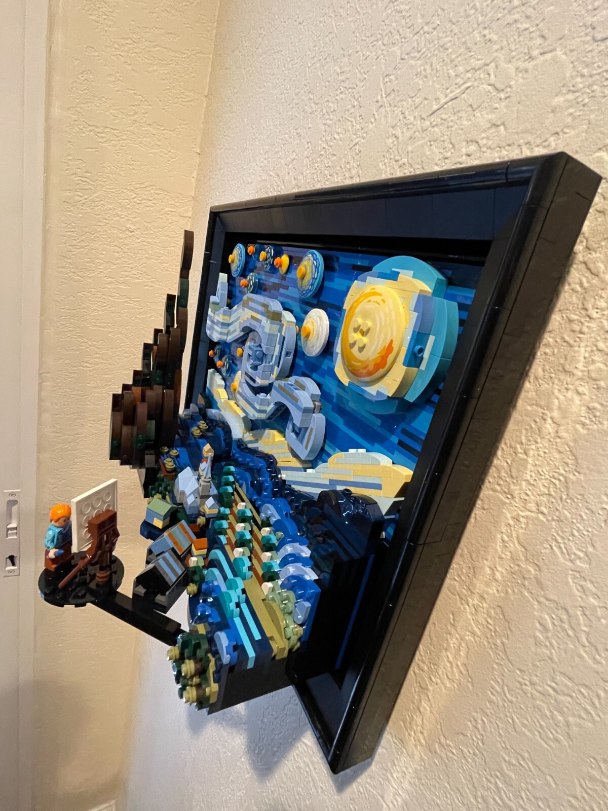 LEGO MOMA Vincent van Gogh The Starry Night 21333. BUILT / READY TO BE ...