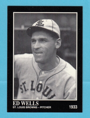 1992 The Sporting News # 389 Ed Wells --St. Louis Browns-- Box 125 | eBay