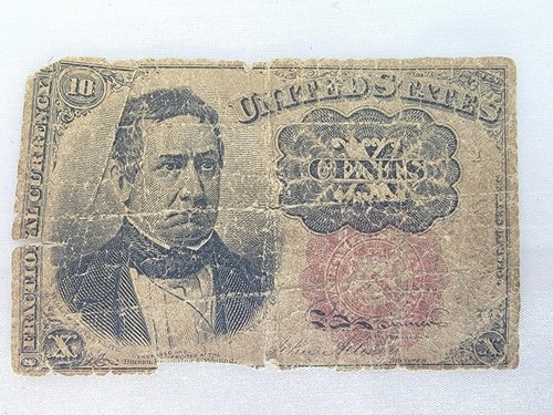 1899 US Fractional Currency X Cents, 10c, Circulated AA21.23 | eBay