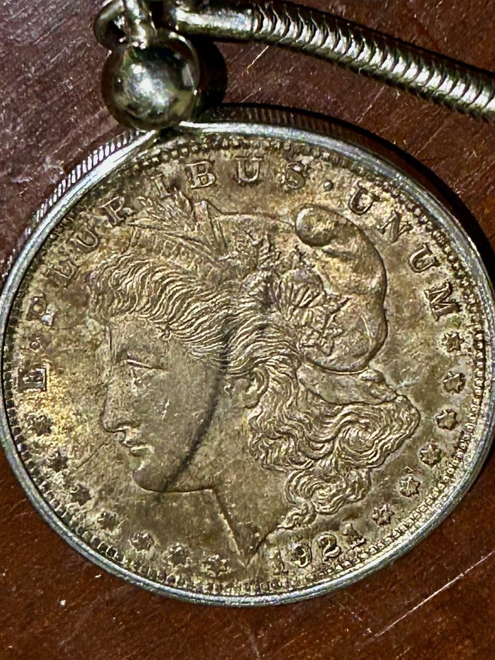 1921 Morgan Silver Dollar 90% Silver Key Ring | eBay