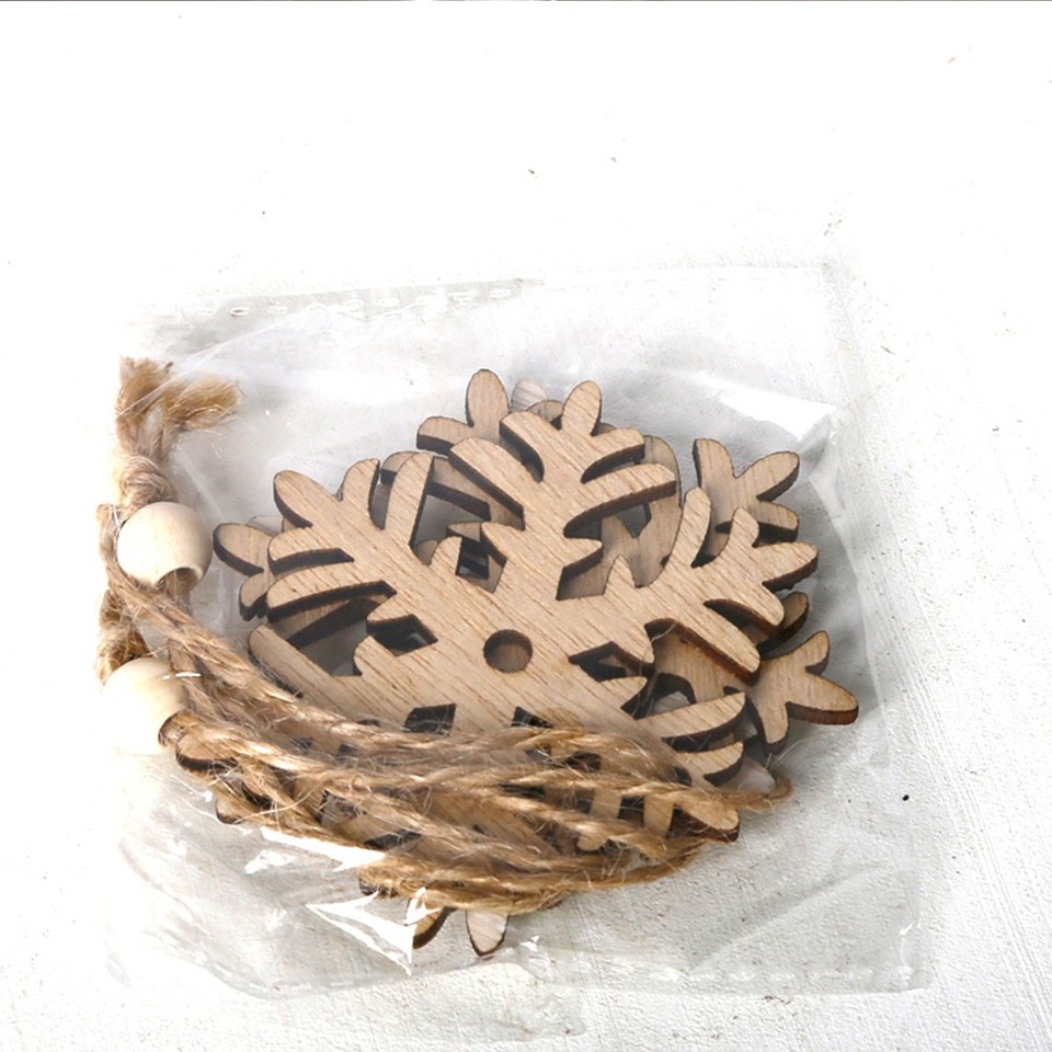 3 Pcs Snow Flakes Decorating Hanging Decorations Holiday Snowflake ...