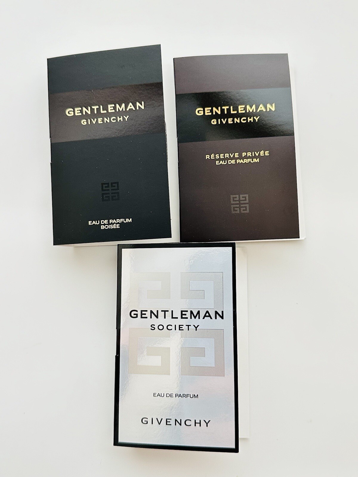 Givenchy Gentleman For Men Sample Size 3pcs (Boisee, Reserve Privee ...