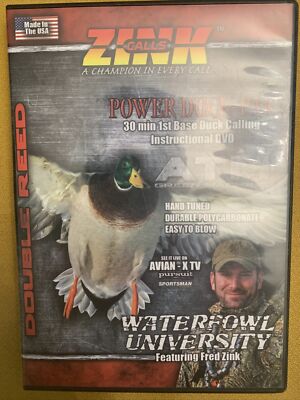 Zink Calls Double Reed Power Duck-Pak ATM Green Machine DVD Waterfowl ...