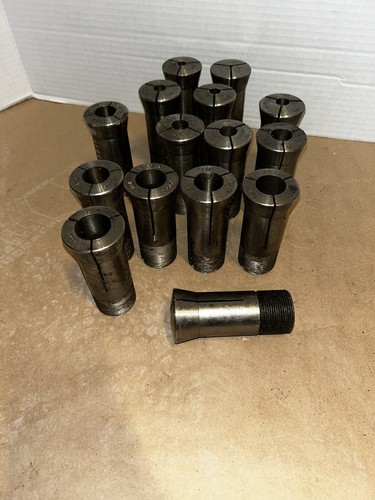 Lot Of 15 Threaded P& W ROUND COLLET TOOL HOLDER | eBay