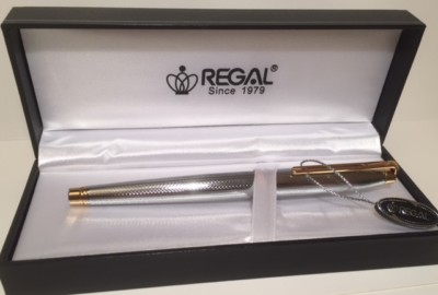 Regal Executive Lightweight Gold Edged Roller Ball Pen - George - SALE ...