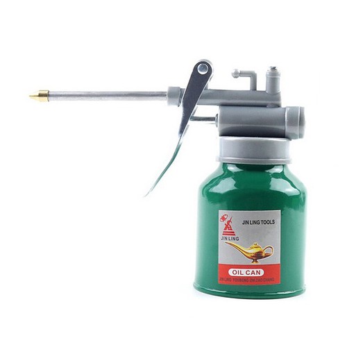 250ml High Pressure Pump Oiler Mini Oil Can Grease Gun Hose Injector ...