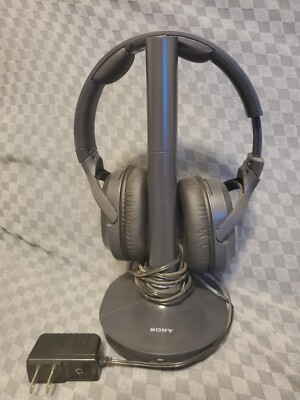 SONY Wireless Headphones WH-RF400R with Transmitter Dock TMR-RF400 | eBay