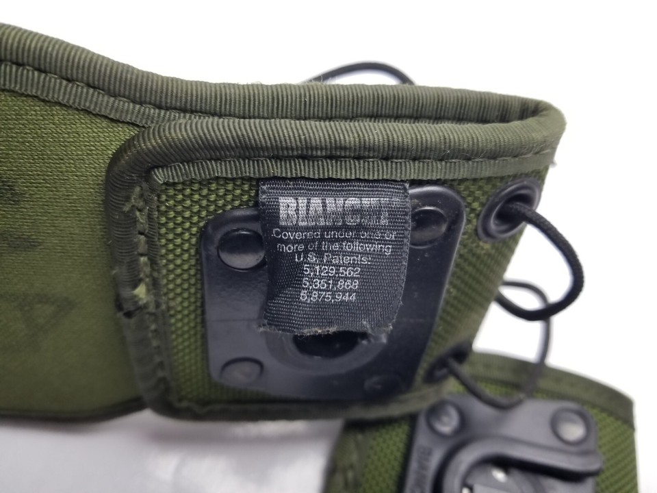 USGI Military Bianchi Green Radio Pouch Pocket with Swivel US Army USED ...