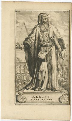 Antique Print of Arius by De Hooghe (1701) | eBay