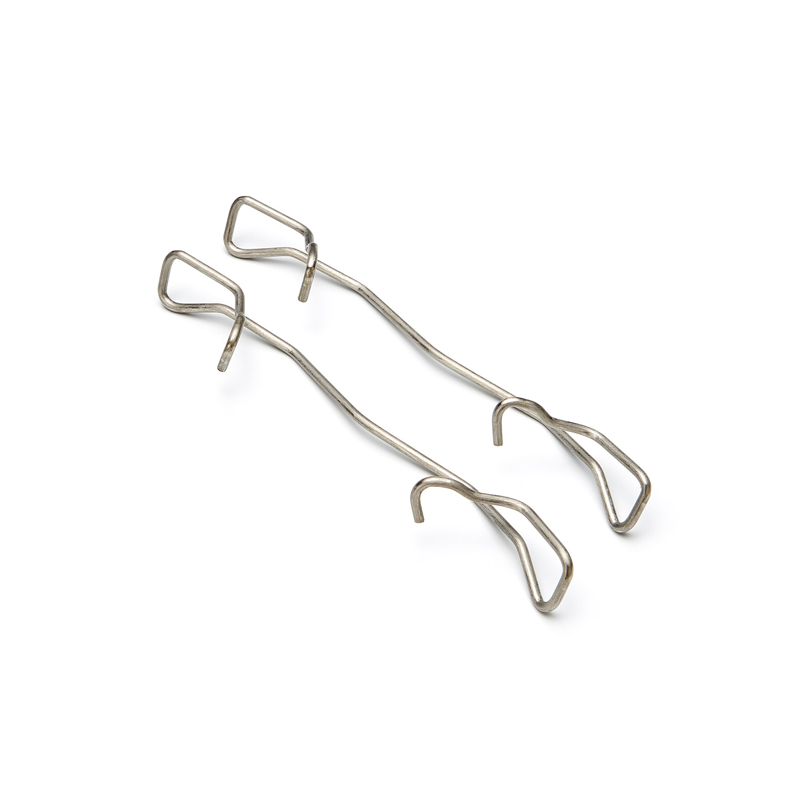 2x Brake Pad Retaining Spring Clips Front Rear Fits VW Golf Mk7 2.0 GTD ...