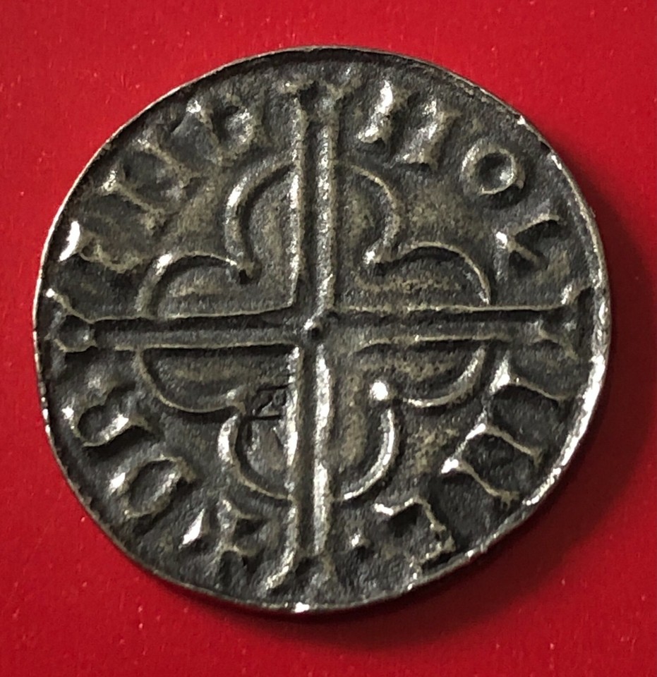 Saxon Cnut Quatrefoil type penny Svmerlda - WRL Westair Reproductions ...