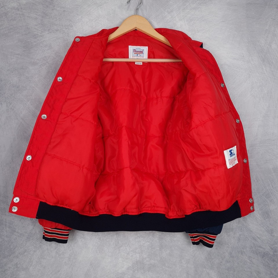 Vintage St Louis Cardinals Starter Jacket Boys Medium Colorblock MLB ...