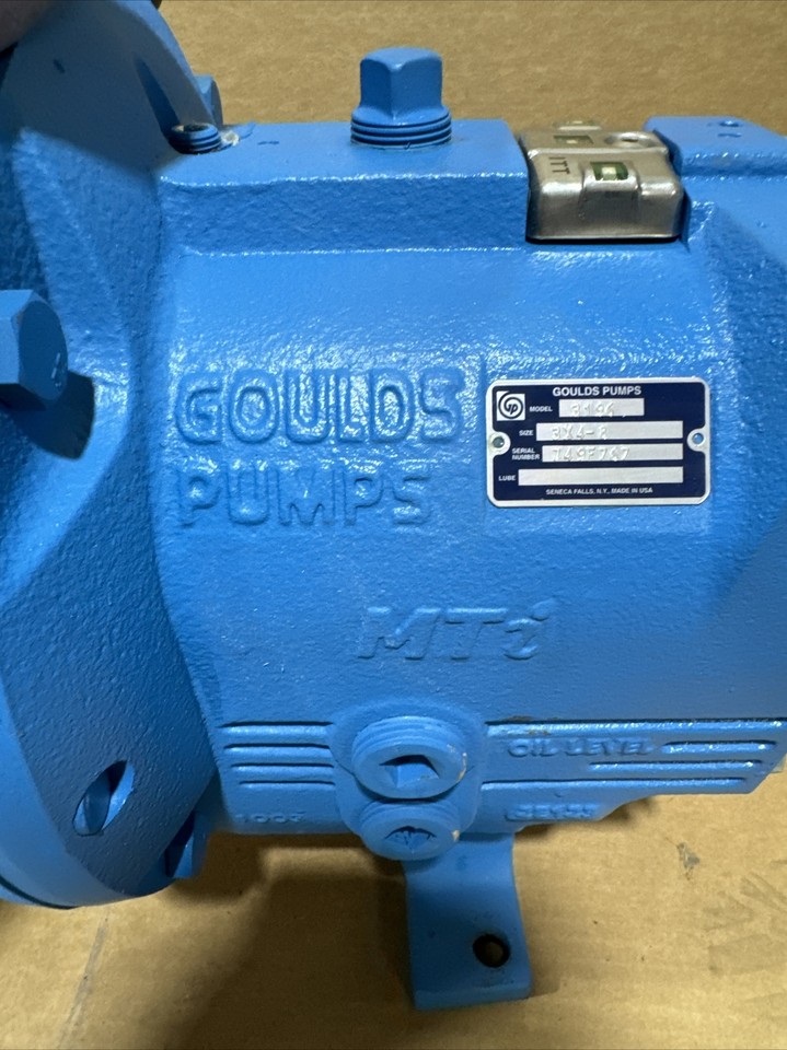 New Goulds 3196 3x4-8 Pump Material DI / 316SS Impeller 6.5 Warranty 🇺🇸 | eBay