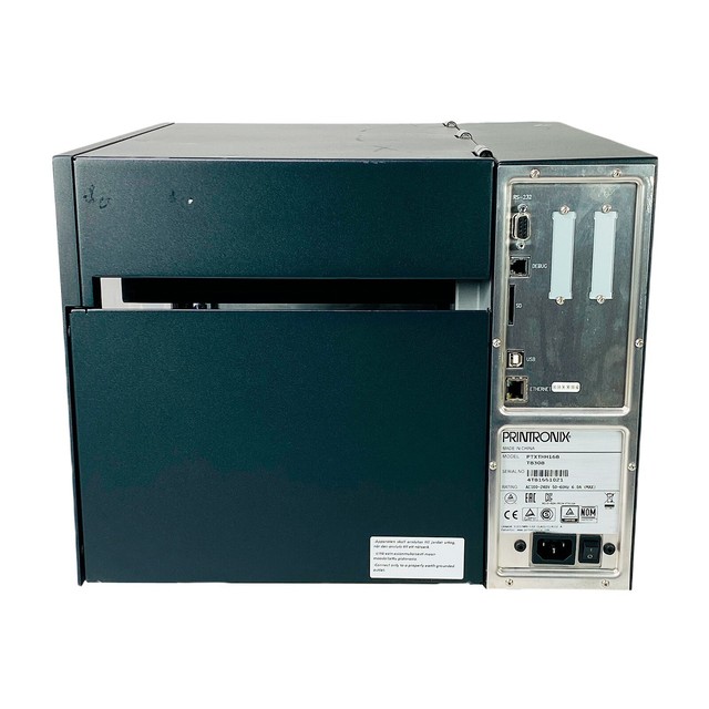 Printronix T8000 Version T8308 Thermal Label Printer Model PTXTHH168 ...