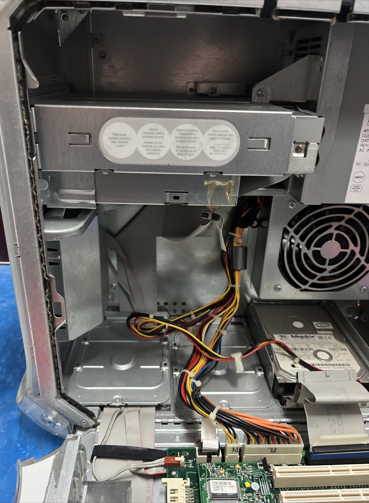 Apple Power Mac G4 M8570 PowerPC G4 867 MHZ - 1.5GB RAM - 60GB HDD ...