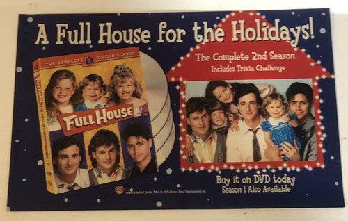 Full House For The Holidays TV guide Print Ad Bob Saget Olsen Twins ...