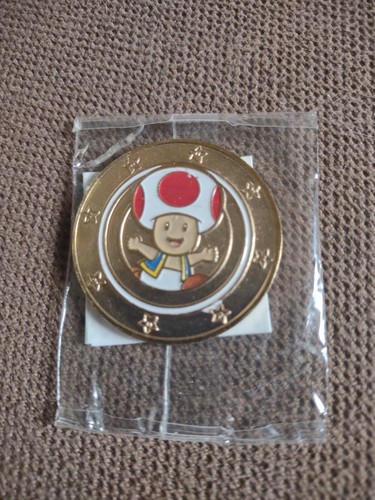 NIP Super Mario Nintendo Game Token CPL 181022 Frankford Candy Gaming ...