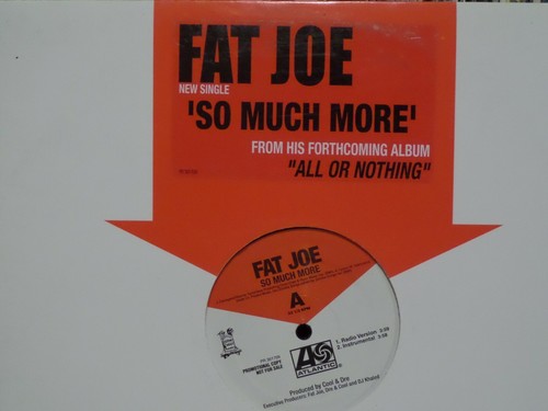 FAT JOE 'so much more' '2005 atlantic / promo / vg+, hype sticker | eBay