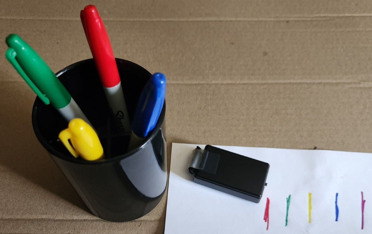 Mentalism Color Marker trick; used | eBay