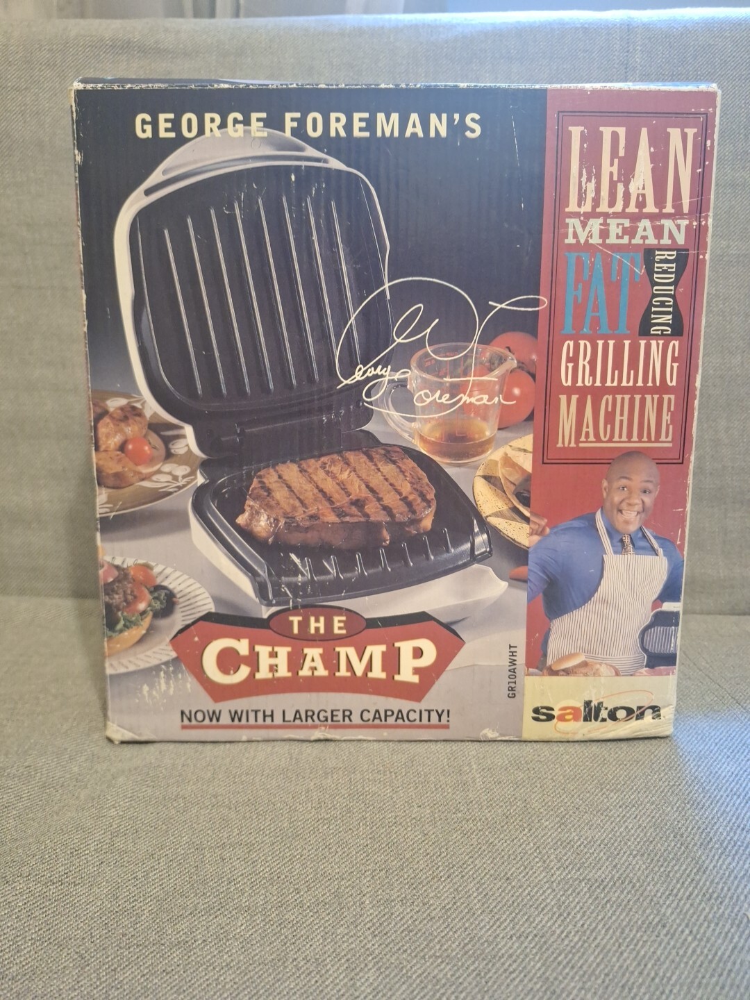 George Foreman Lean Mean Fat Reducing Grilling Machine GR10A Grill- #2 ...