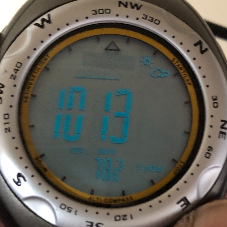 Highgear Men 0L5 Sport Multifunction Rubber Quartz Digital 44mm Watch 7 ...