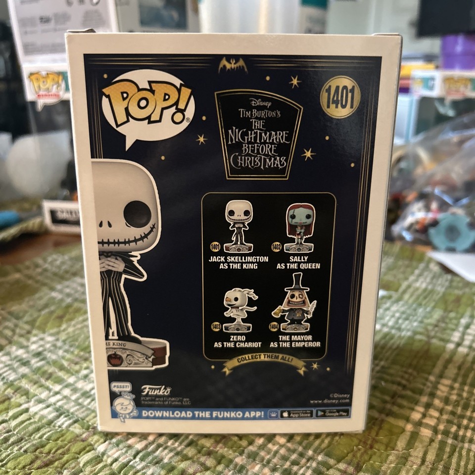 Funko Pop! Vinyl Disney Jack Skellington as the King #1401 Hot Topic ...