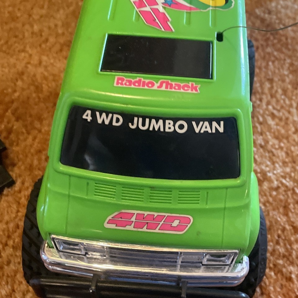 Vintage Radio Shack JUMBO VAN Remote Control Buggy 1980’s RC Car READ ...