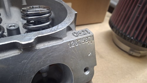 NEW Chevrolet 821 LS3 Cylinder Heads 12675871 CNC PORTED MANLEY VALVES ...