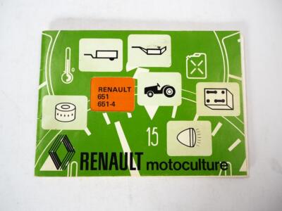 Renault 651 651-4 R7461 R7464 Traktor Betriebsanleitung Wartung 1982 | eBay