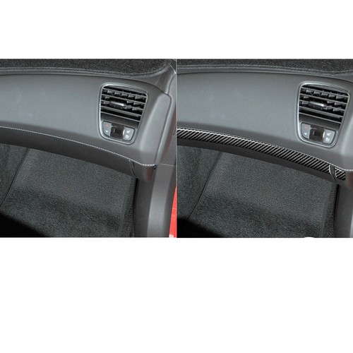 4Pcs Carbon Fiber Passenger Side Dashboard Cover Trim For Chevrolet ...