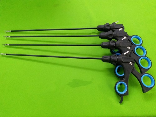 4pc Laparoscopic Micro Scissor 5mmx330mm Endoscopy Reusable Surgical ...