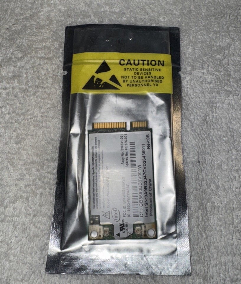 Intel PRO/Wireless WI-FI 3945ABG Mini PCI Express Card WM3945ABG | eBay