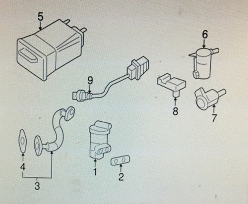 GM OEM 24506939 Egr Valve Gasket ACDelco 219-304 Sealed in Package | eBay
