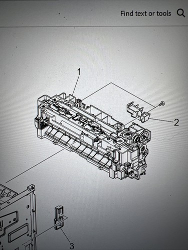 Genuine OEM Ricoh M0CH4071 Fuser Unit IM 550F 600SRF P 800 801 for sale ...